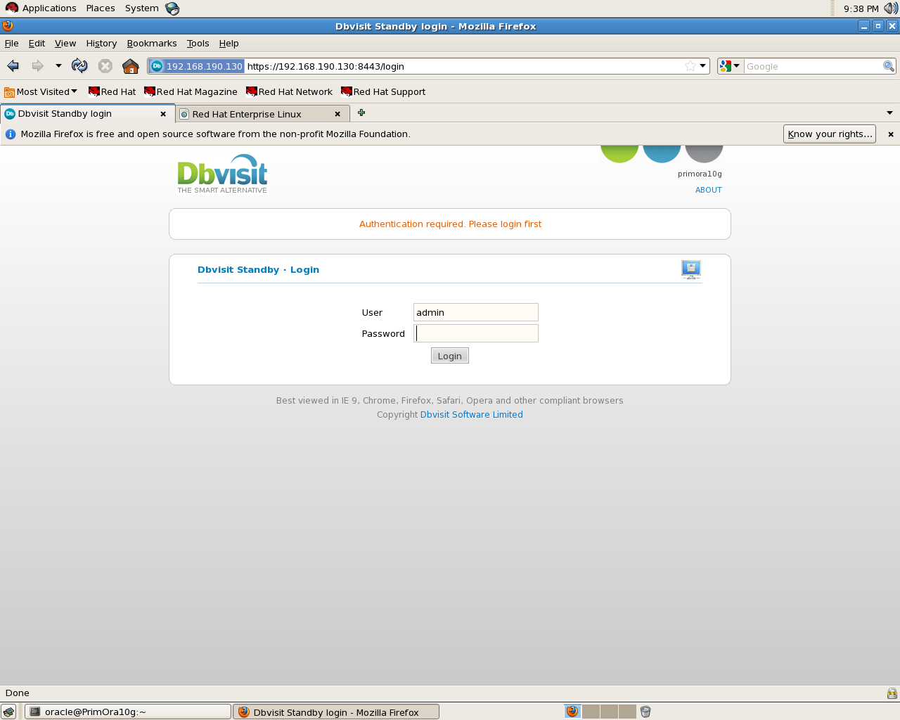First Look : Dbvisit Standby – Technology Geek