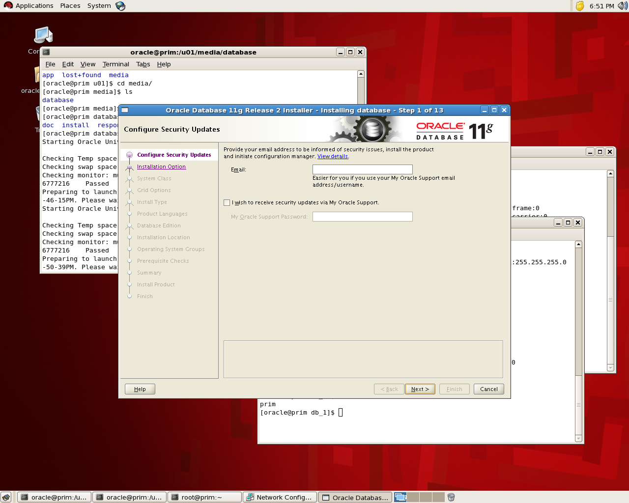 Step By Step Install Database Vault 11g – Technology Geek